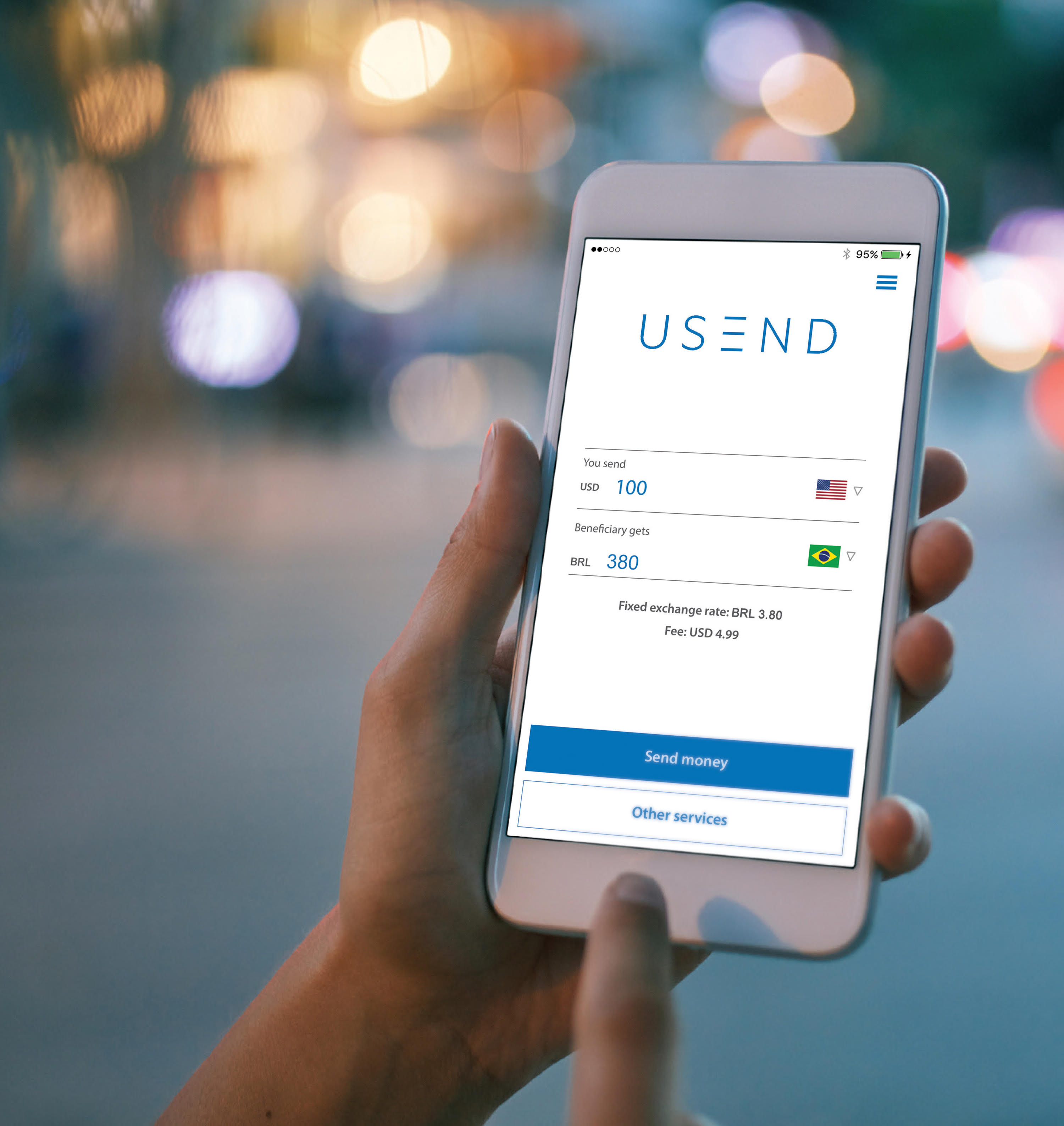 USEND chega ao Brasil para facilitar as remessas internacionais a 25 países